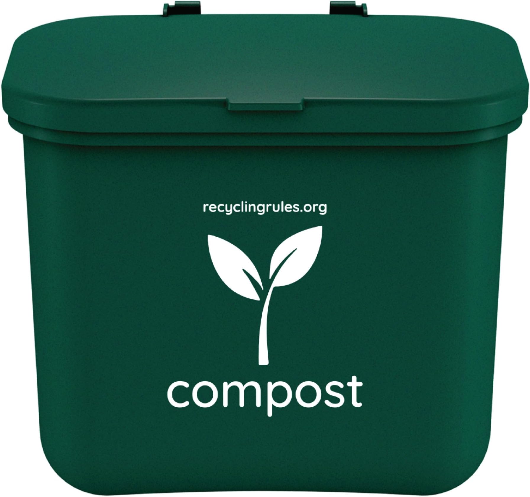 Amazon.com : Compost Bin Vinyl Stickers for Kitchen and Outdoor Bins ...
