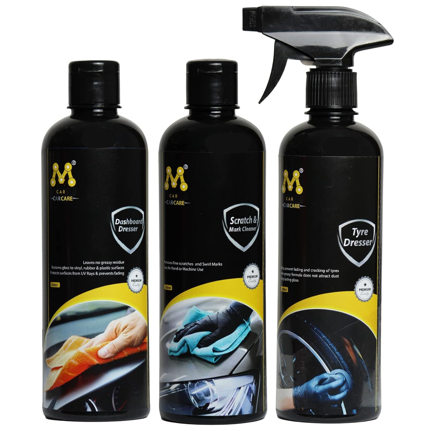 Mecarnic Premium Car Care Combo of | Dashboard Dresser | Tyre Dresser ...