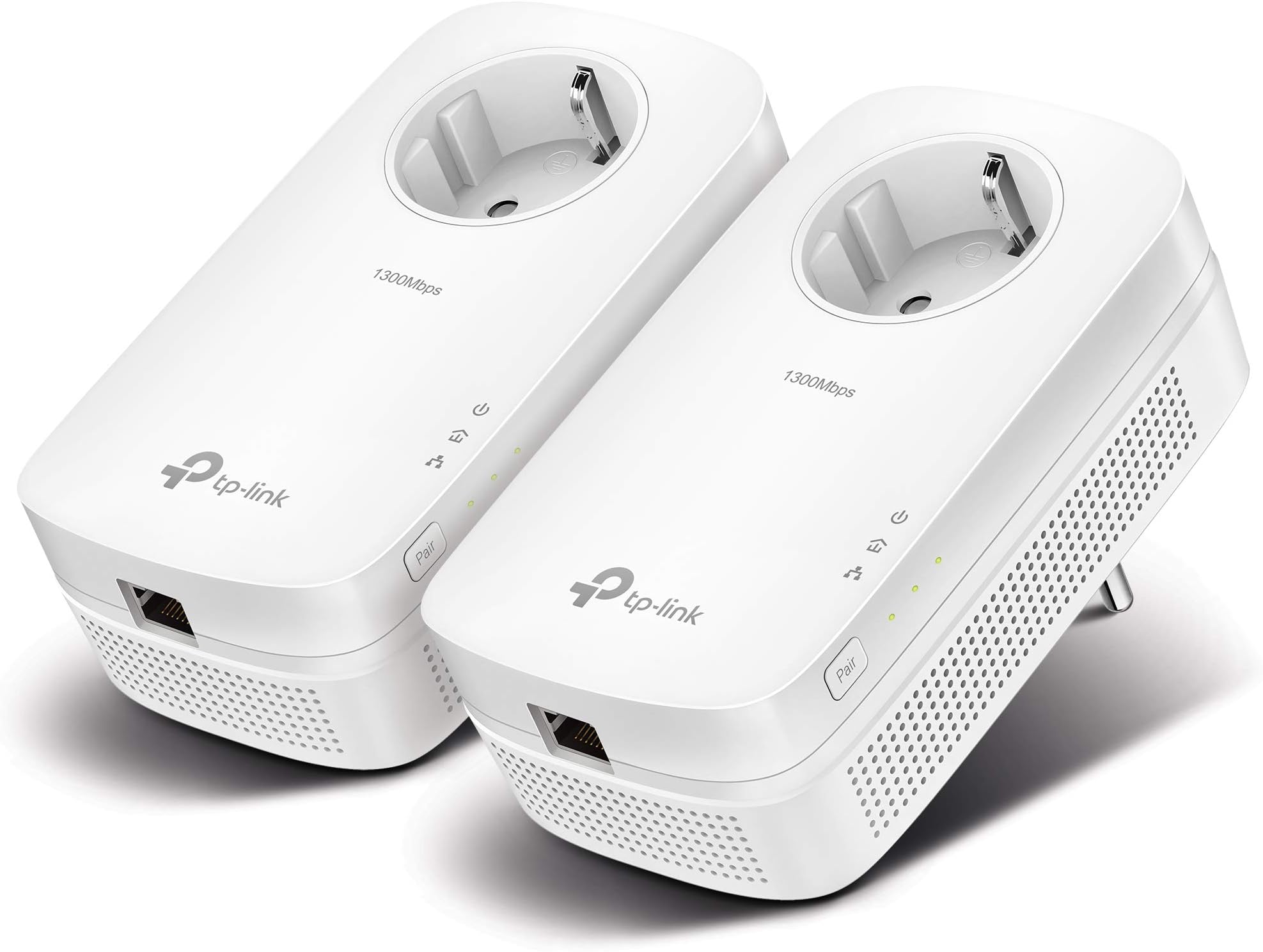 TP-Link CPL 600 Mbps + CPL WiFi 300 Mbps avec Ports Ethernet, Prise CPL ...