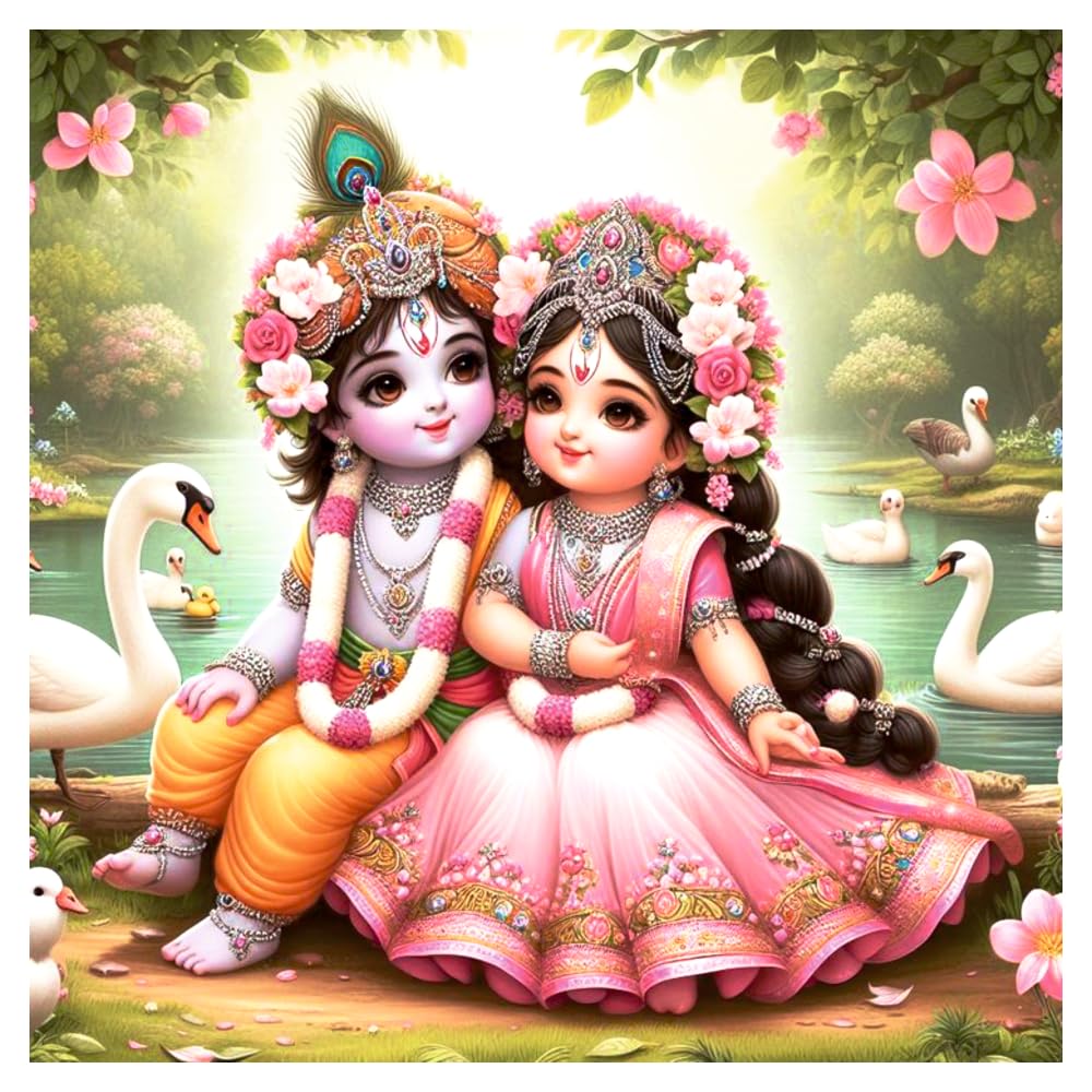 Little Krishna Radha Dp