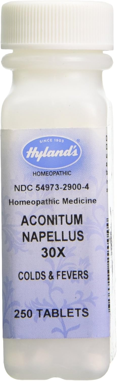 Amazon.com: Hyland s Aconitum Napellus 30X 250 Tablets : Health & Household