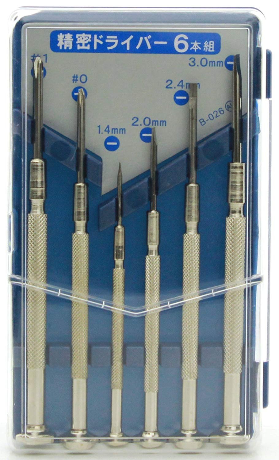 Buy Daiso Japan 6 Piece Jewelers Precision Screwdriver Set Online at ...