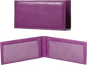 Amazon.com: LLi Cufite Leather Checkbook Cover for 2 Checks, Side Tear ...