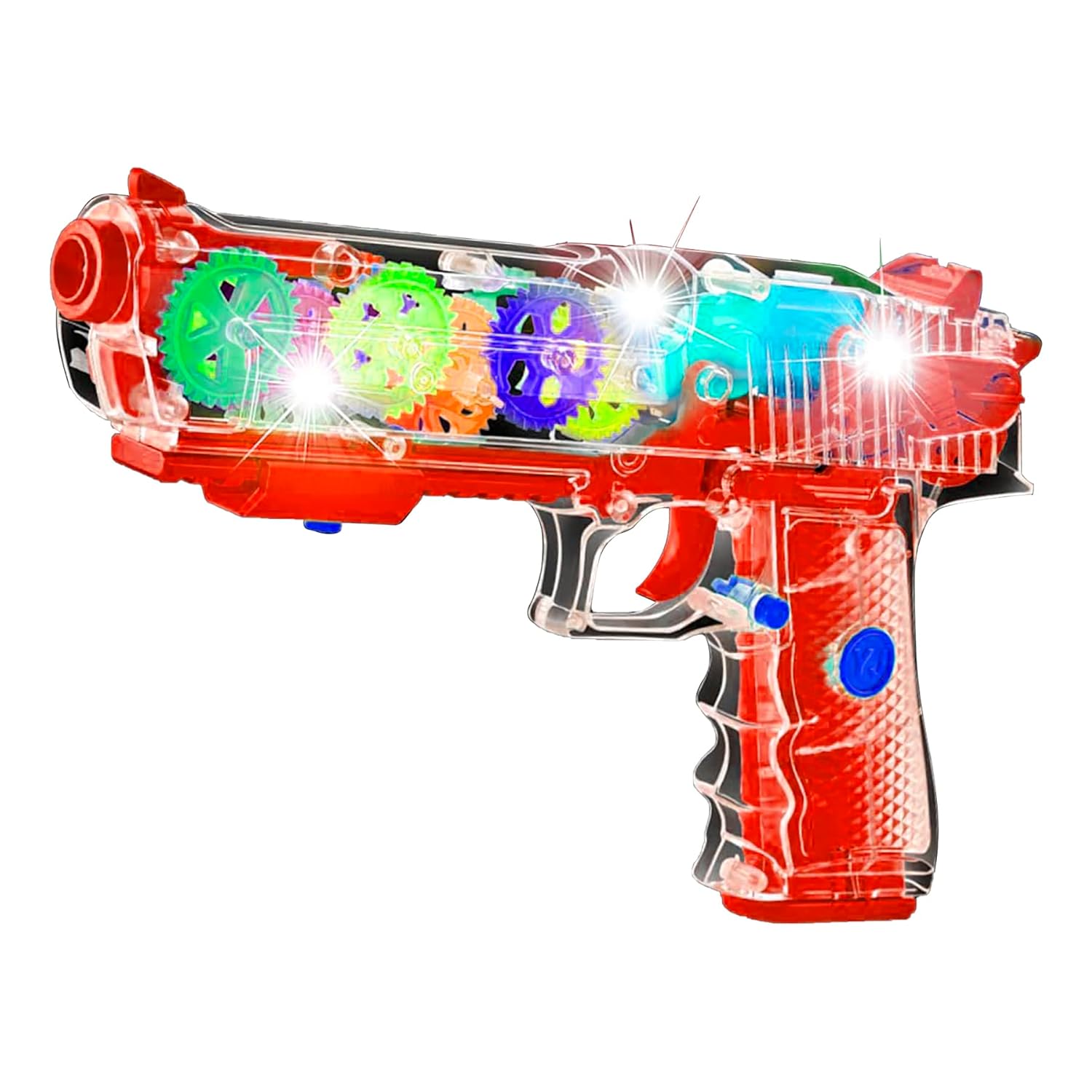 WISHKEY Plastic Gear Simulation Toy Gun for Kids, Pretend Play Gun Toys ...