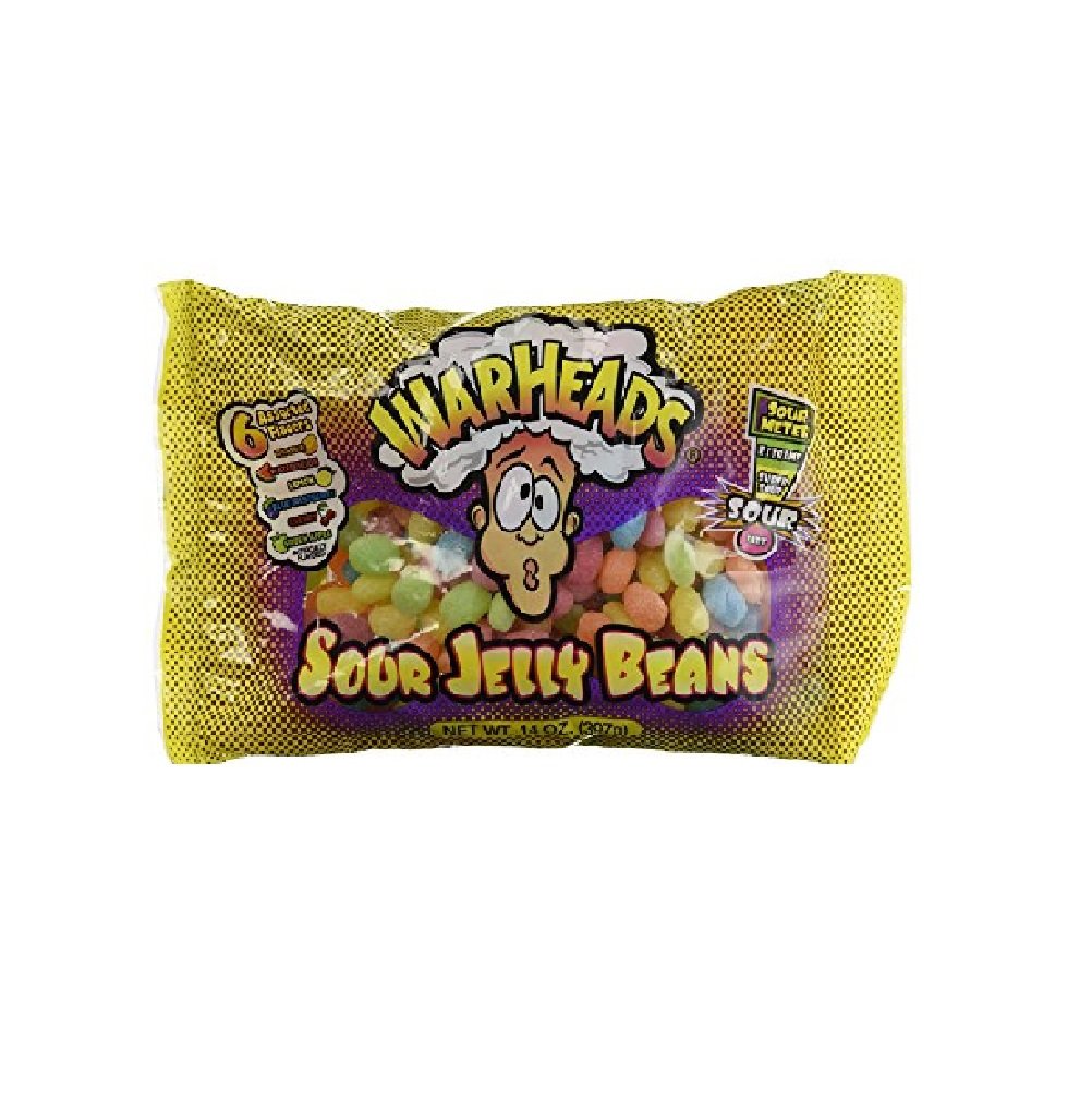 Amazon.com: Warheads Sour Jelly Beans, Various Flavors : Grocery ...