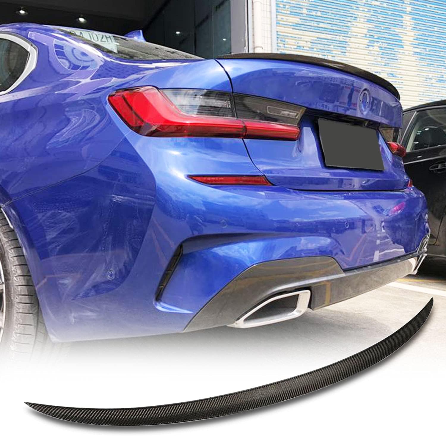 MCARCAR KIT Trunk Spoiler fits BMW 3 Series G20 Sedan 2019UP Factory ...