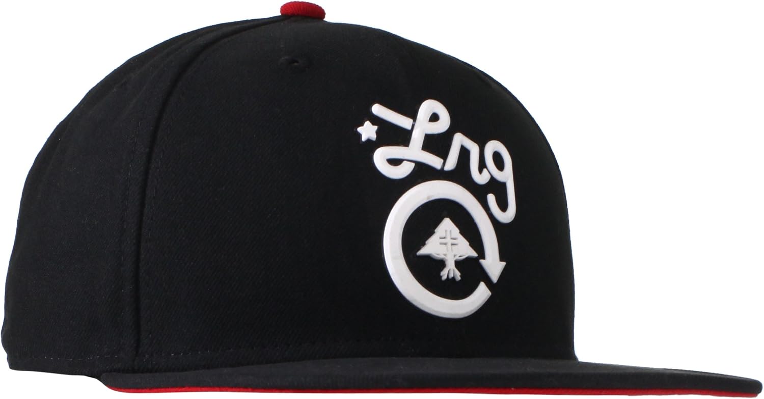 LRG Men's Core Collection Four Hat, Black, One Size at Amazon Men’s ...