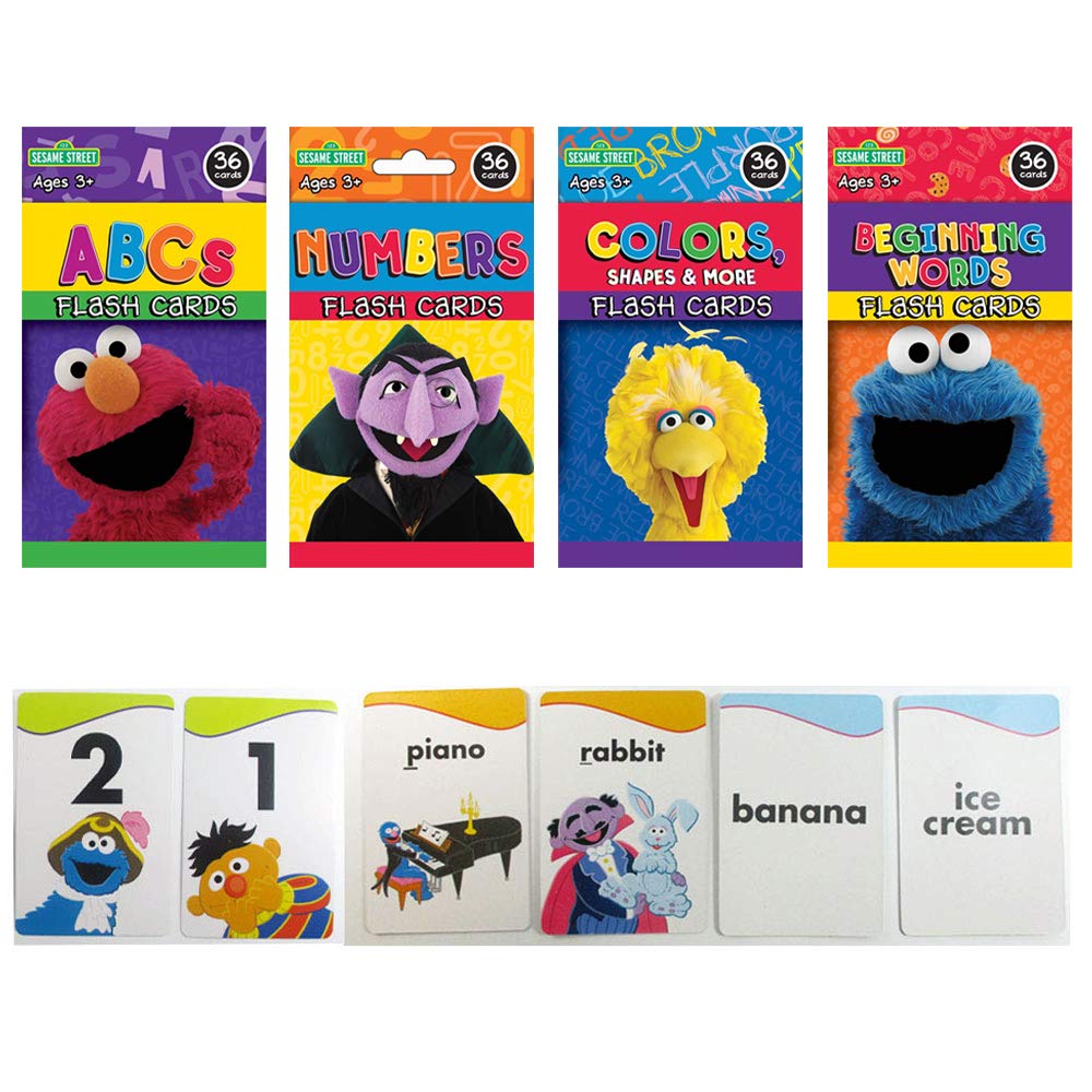 Sesame Street Flash Cards - Printable Cards