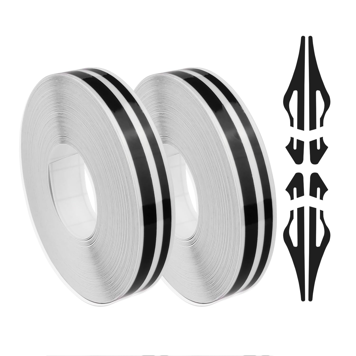 Amazon.com: 2PCS Pinstripe Tape Car Decorations,Universal Vinyl ...