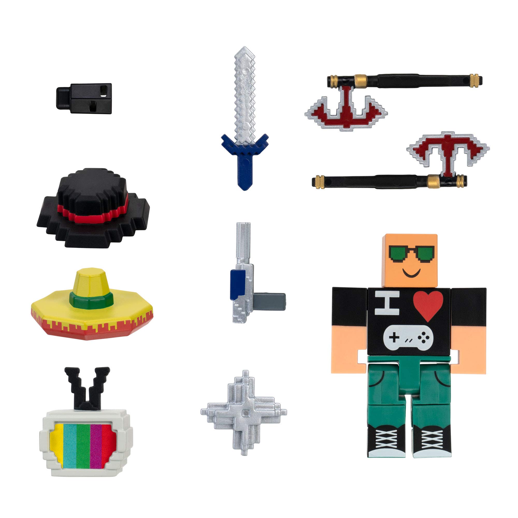 Buy Roblox Avatar Shop Series Collection Retro 8 Bit Gamer Figure