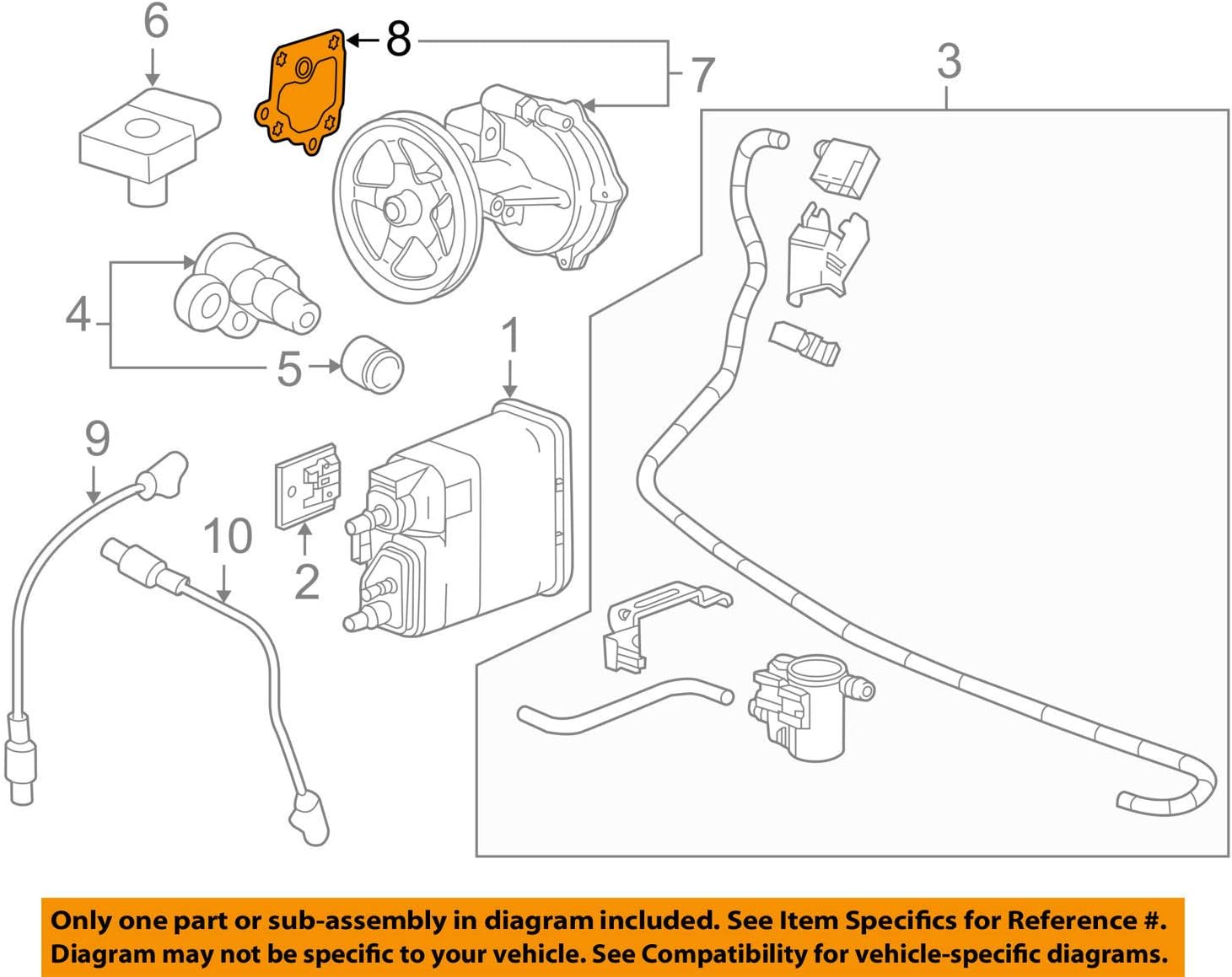 Amazon.com: GM 12639010 Gasket, Vacuum Pump : Automotive