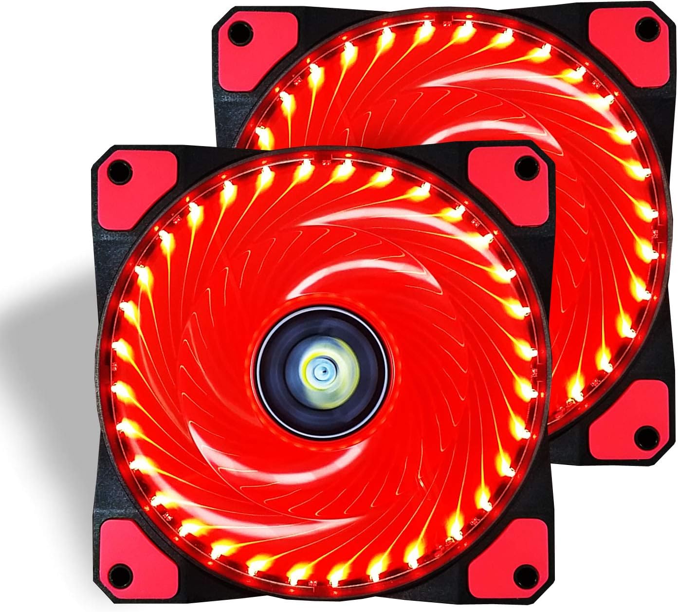 conisy 120mm PC Case Cooling Fan Ultra Quiet Computer Gaming Cooler ...