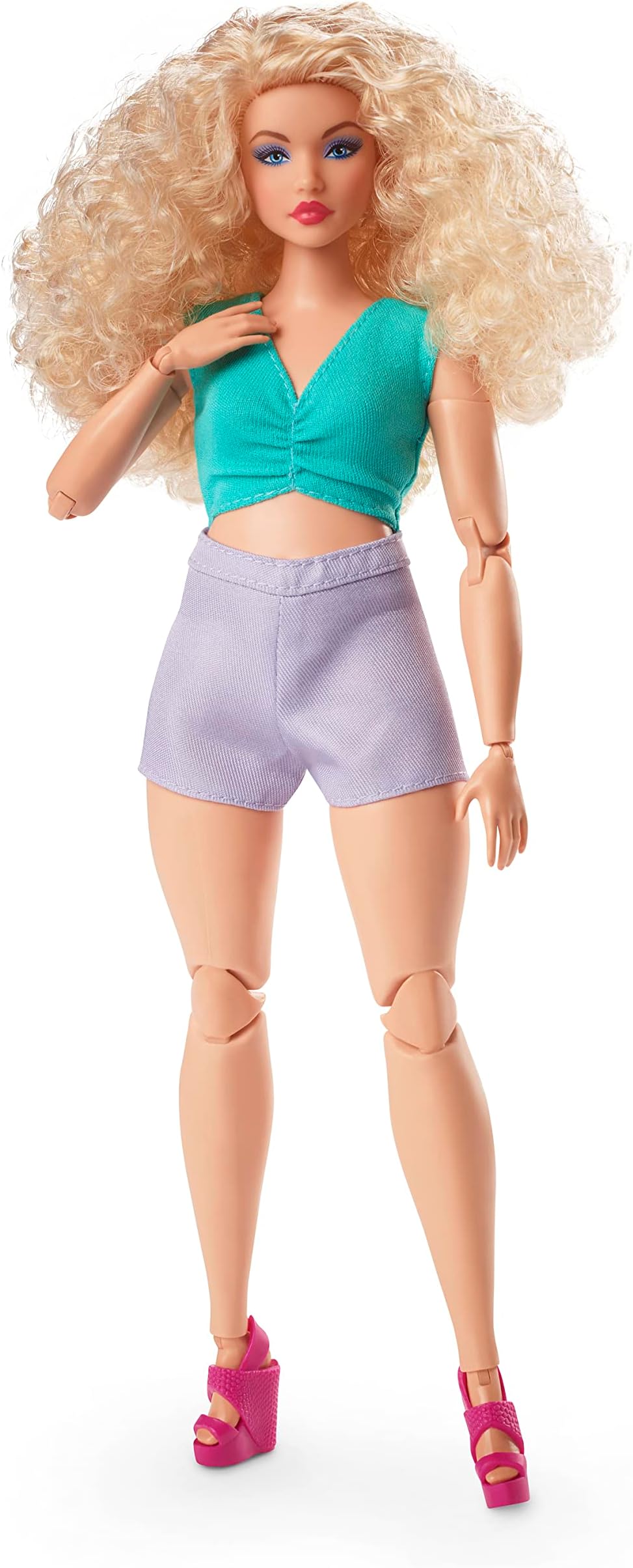 Barbie Signature Looks Doll (Petite, Brunette Pixie Cut) Fully Posable ...
