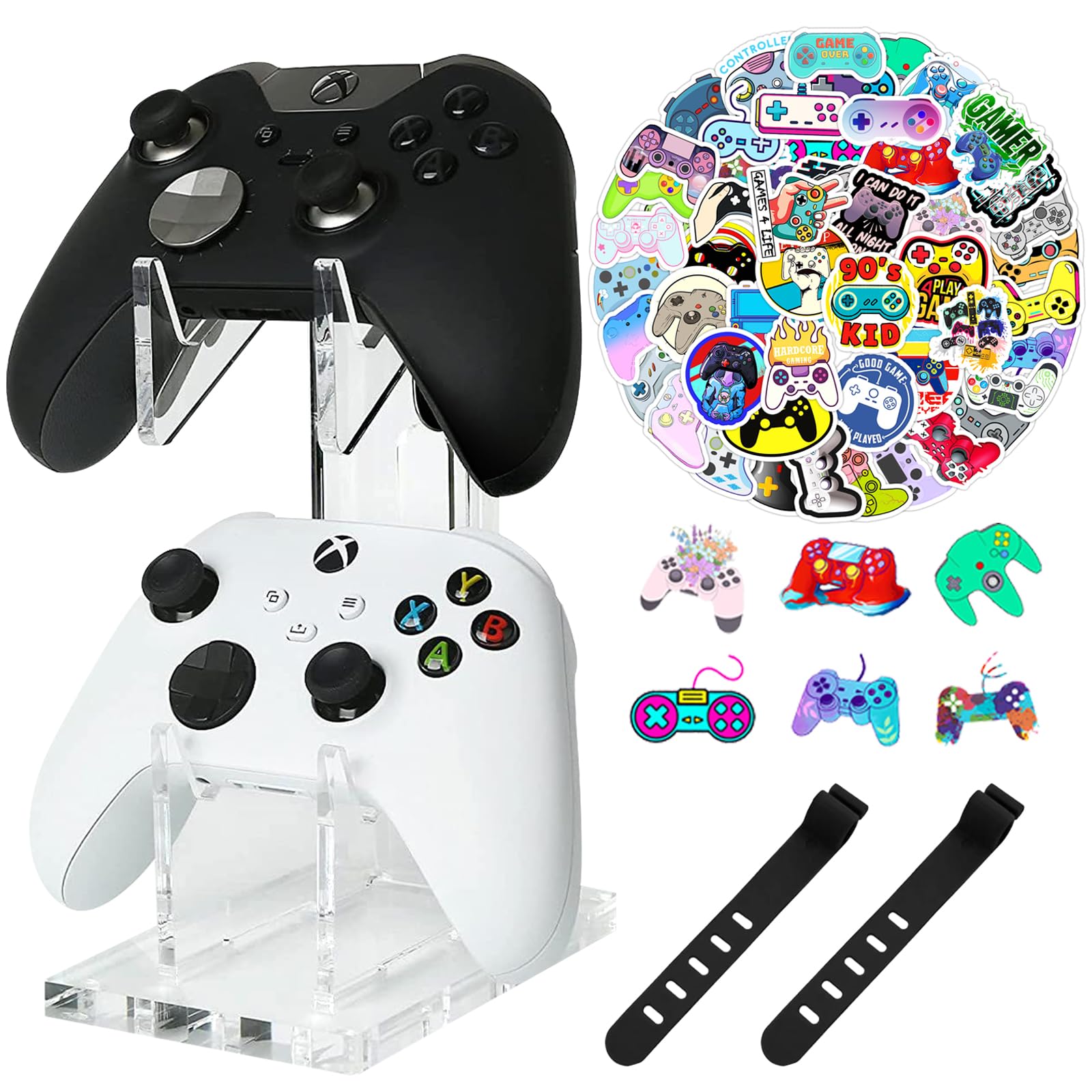 DKDDSSS Acrylic Game Controller Holder, Double Layered Game Controller ...
