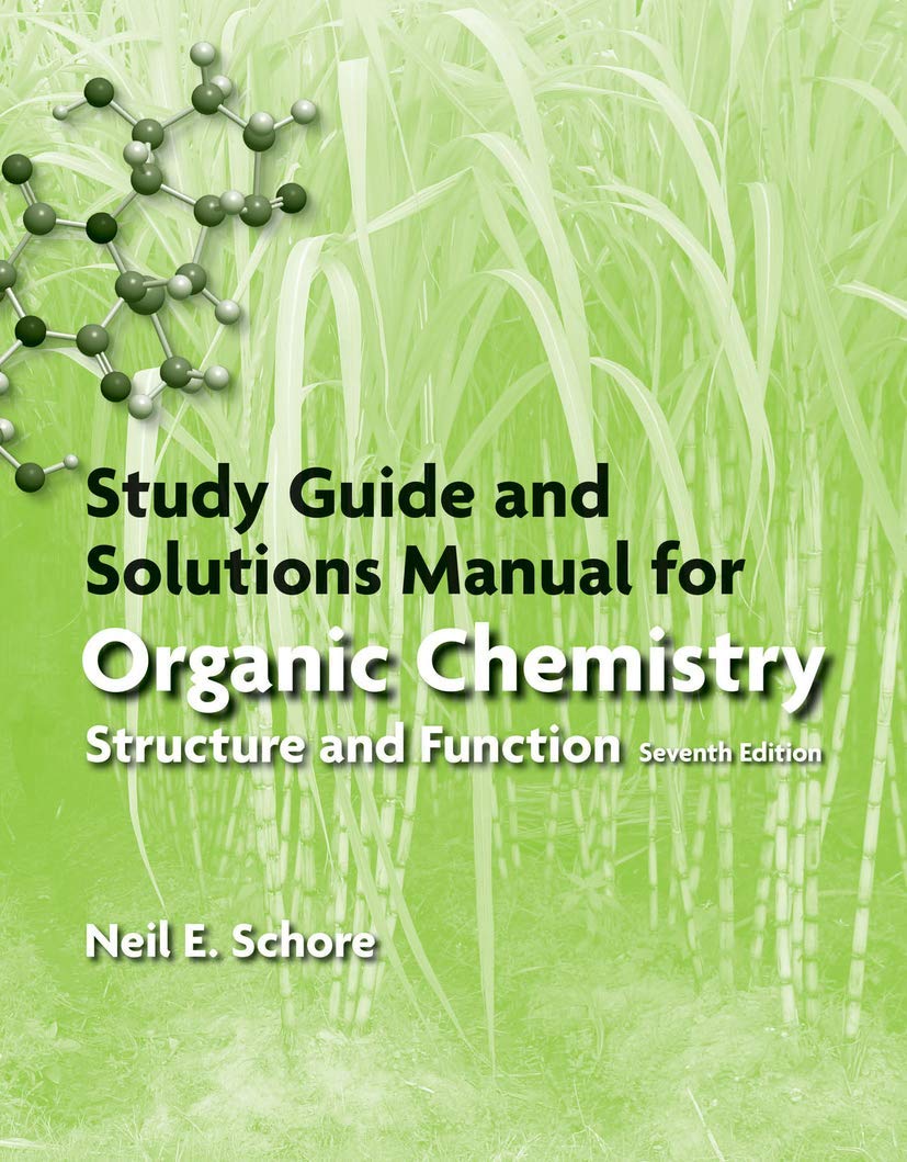 Study Guide/Solutions Manual for Organic Chemistry - NA, NA ...