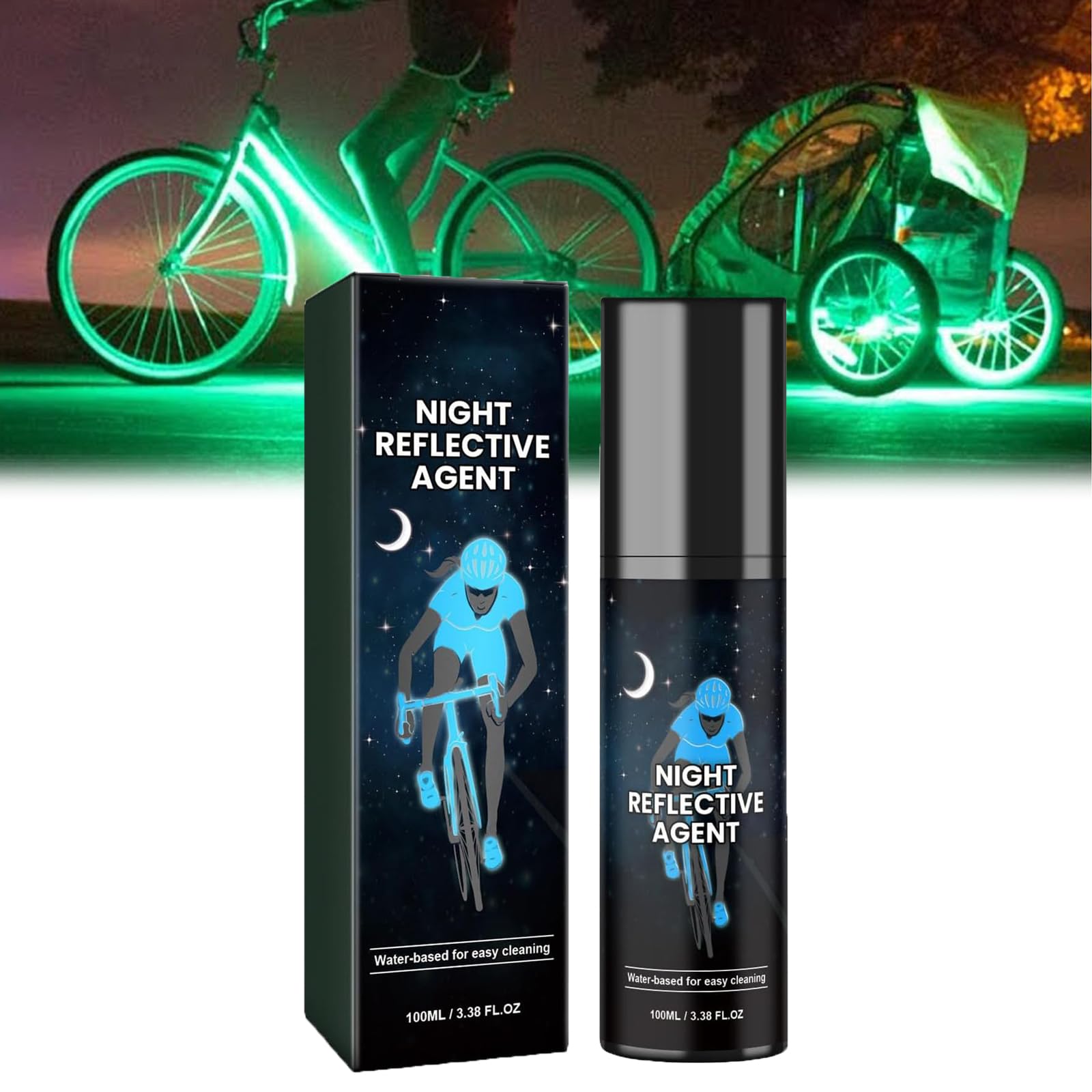 Reflective Spray Paint Outdoor Waterproof, Clear Glow In The Dark Spray ...
