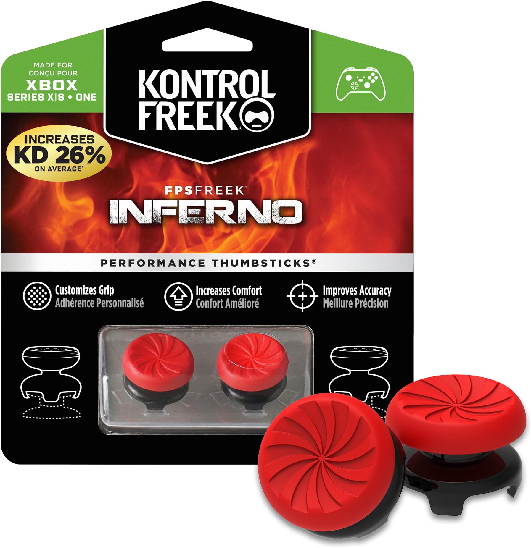 KontrolFreek FPS Freek Inferno for Xbox One and Xbox Series X ...