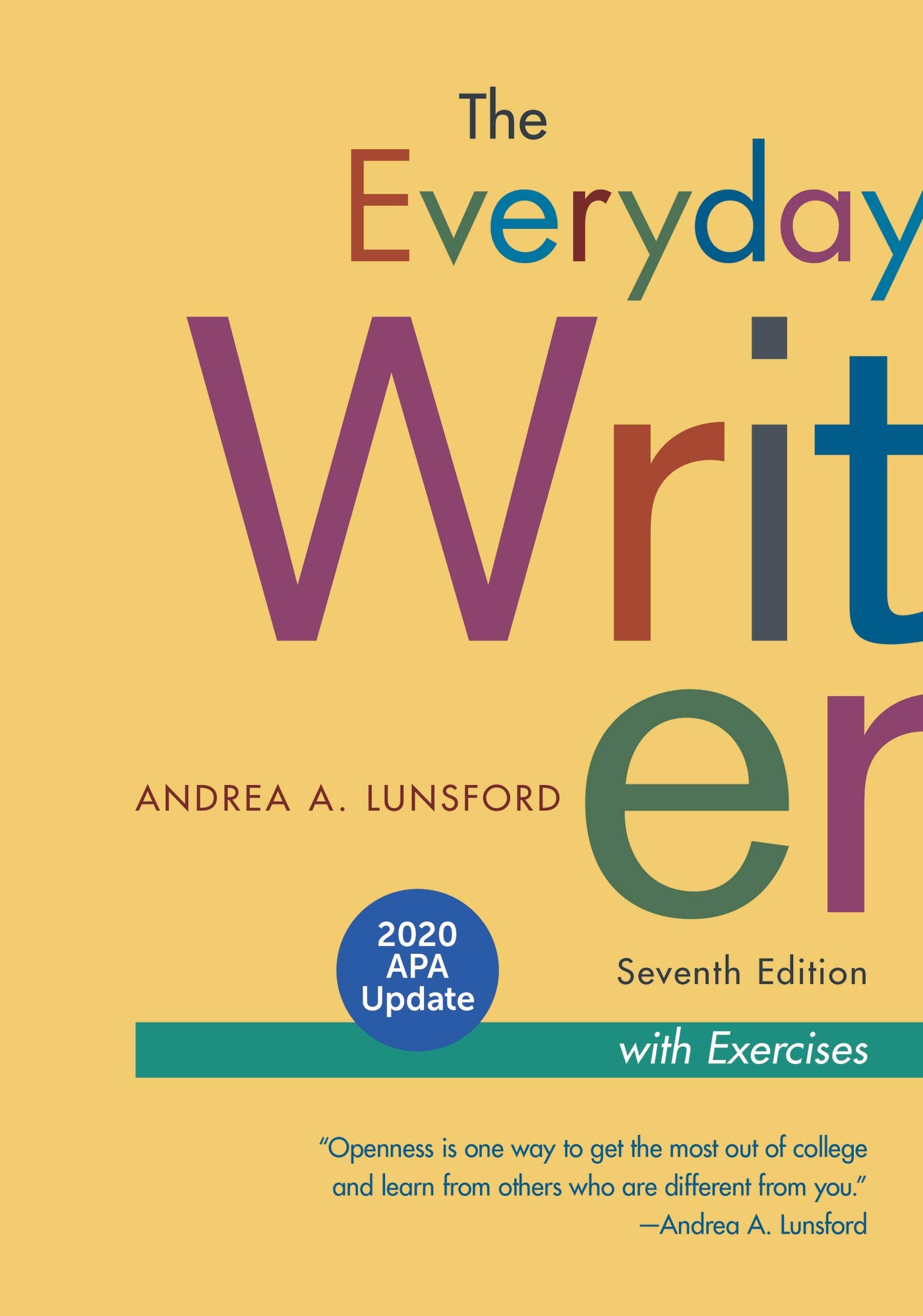 Amazon.com: The Everyday Writer with Exercises, 2020 APA Update ...