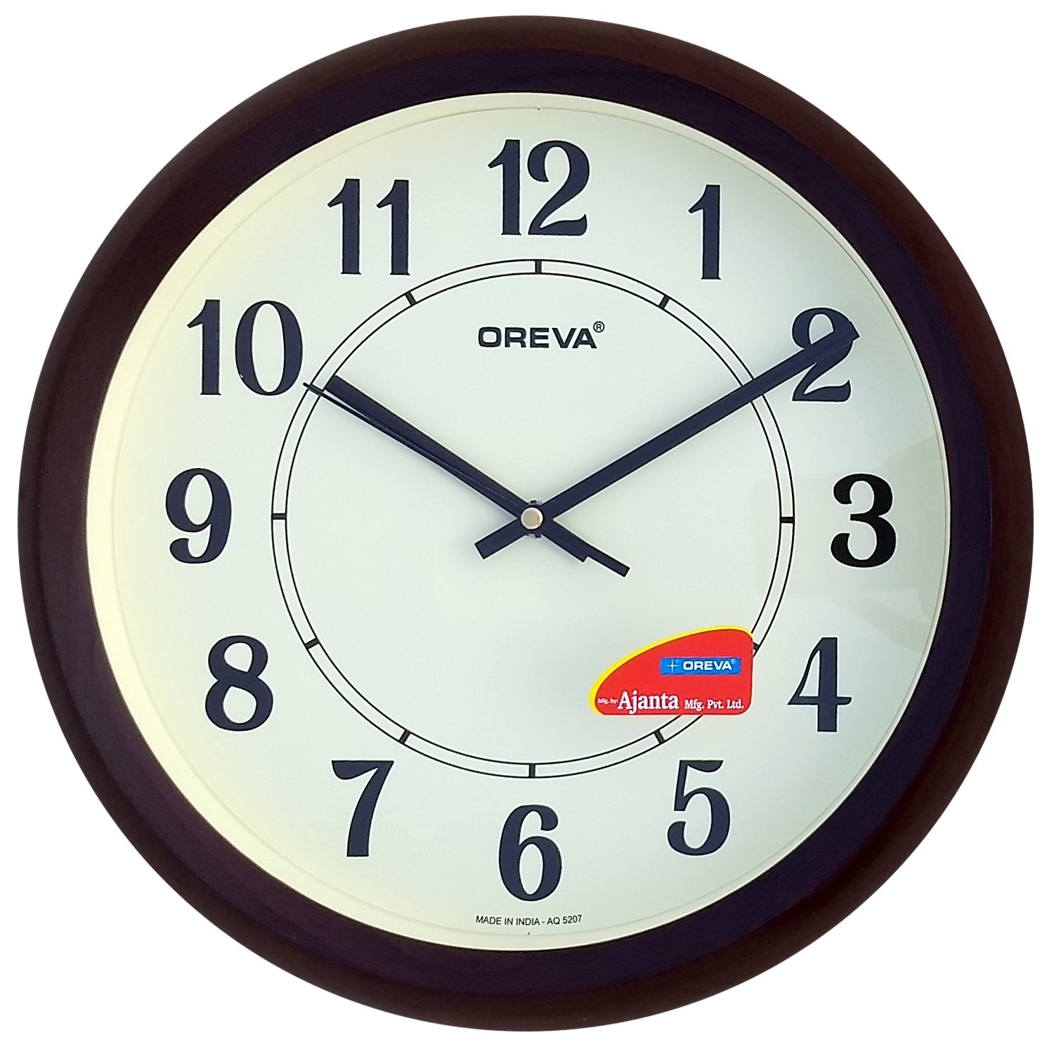 Buy Ajanta Oreva 13 Inches Wall Clock for Home/Offces/Bedroom/Living ...
