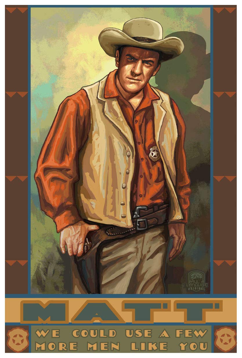 Amazon.com: Matt Dillon Giclee Art Print Poster from Travel Artwork by ...