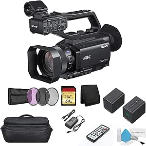 Sony PXW-Z90V 4K HDR XDCAM with Fast Hybrid AF - Bundle with 64Gb Memory Card + Spare Battery ...
