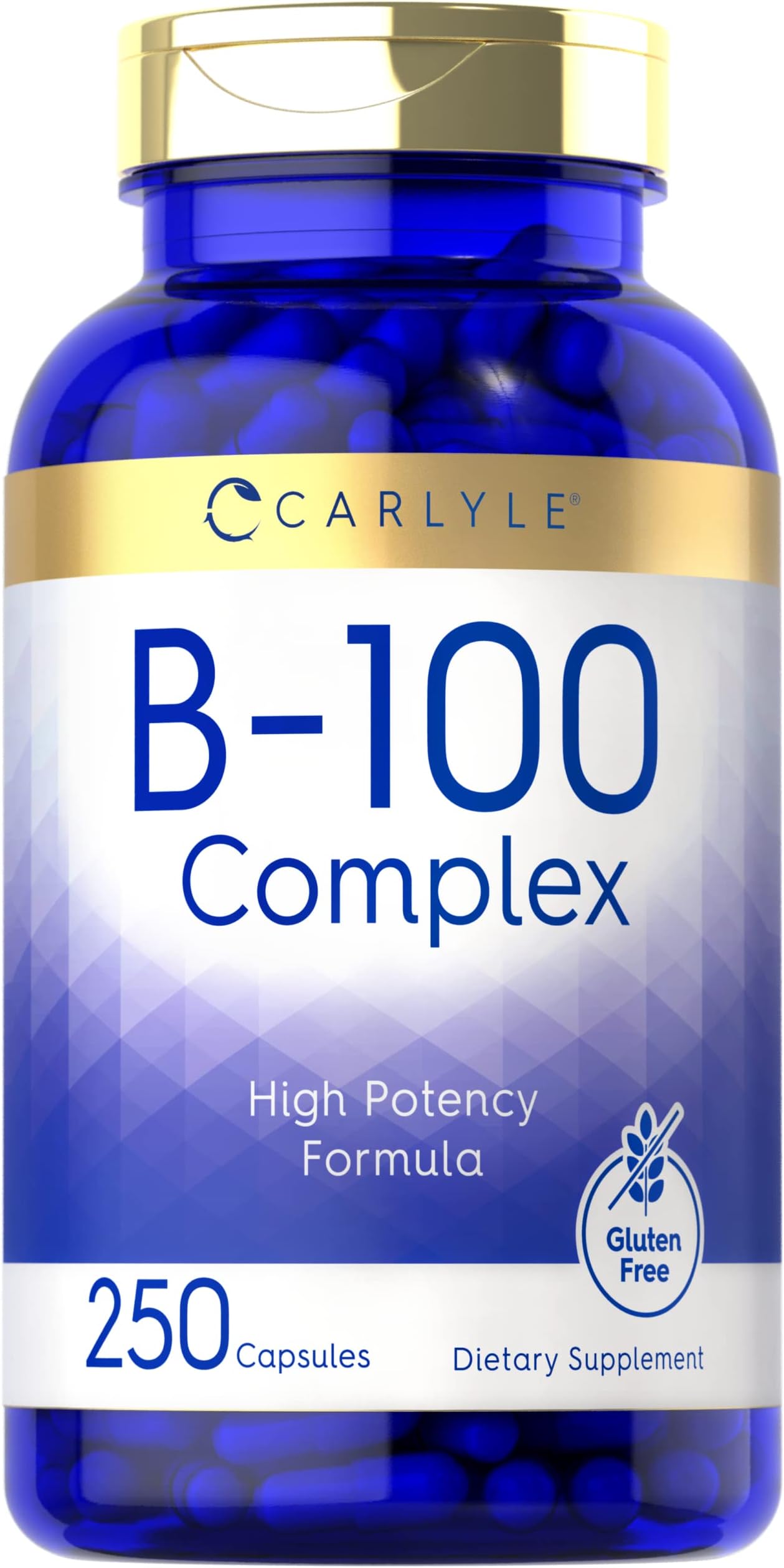 Amazon.com: Bronson Super B 100 Vitamin B Complex Sustained Release ...