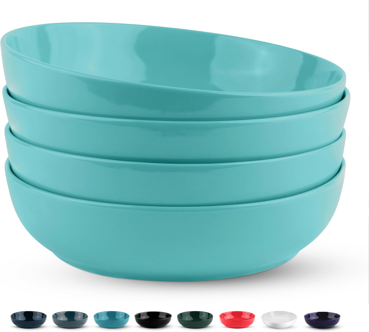 Amazon.com | KooK Pasta Bowl, Salad Bowls, Soup, Serving Bowls, Ceramic ...