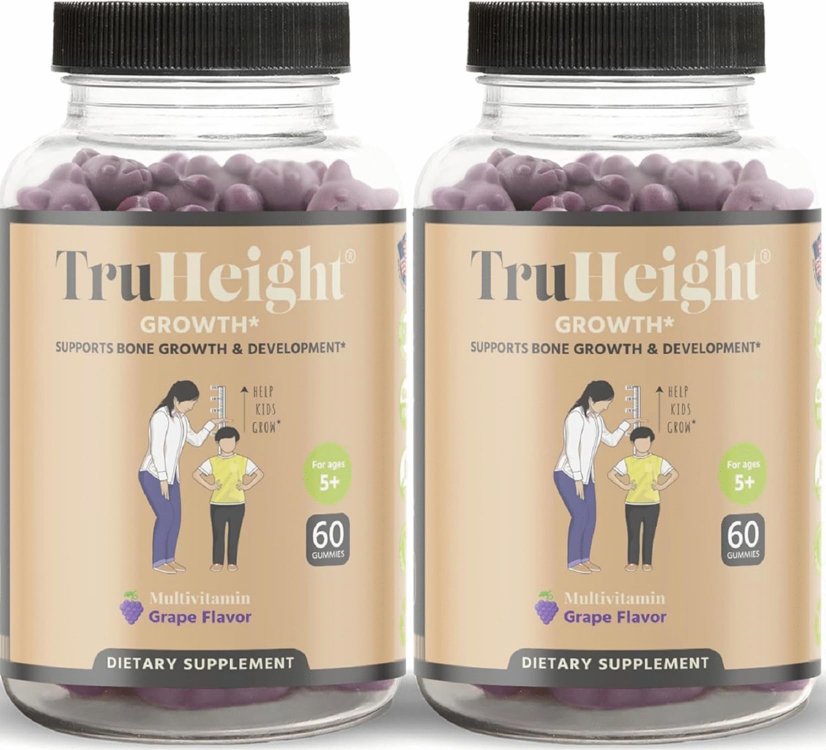 Amazon.com: TruHeight Growth Gummies (Grape) Natural Growth ...