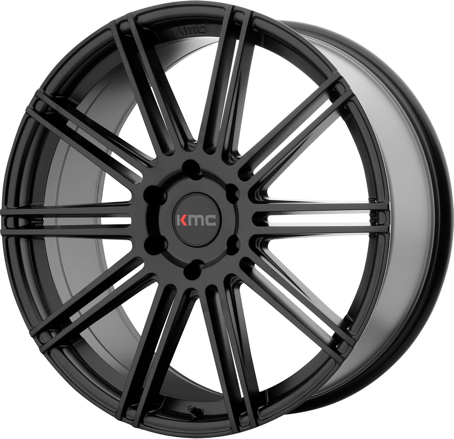 Amazon.com: 24x9.5 KMC Wheels CHANNEL Wheel 30mm 6x135 BLACK : Automotive