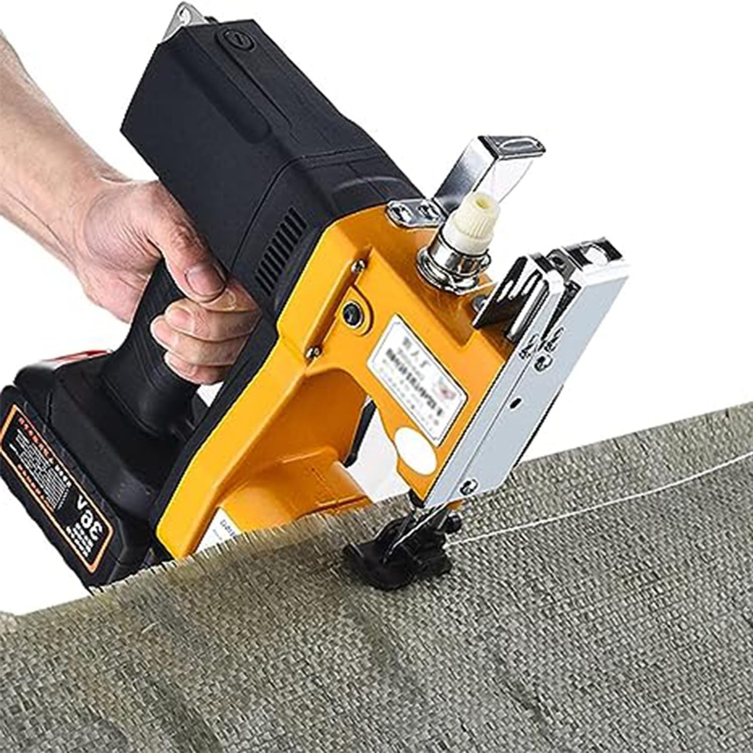 Portable Sewing Machine,Wireless Portable Sewing Stitcher,for Burlap ...