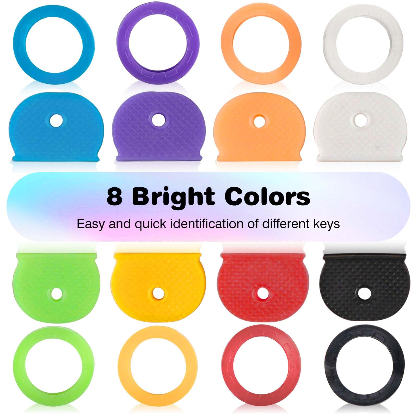 Snapklik.com : GoorDik 32 Pack Key Color Caps Covers Tags, Soft Rubber ...