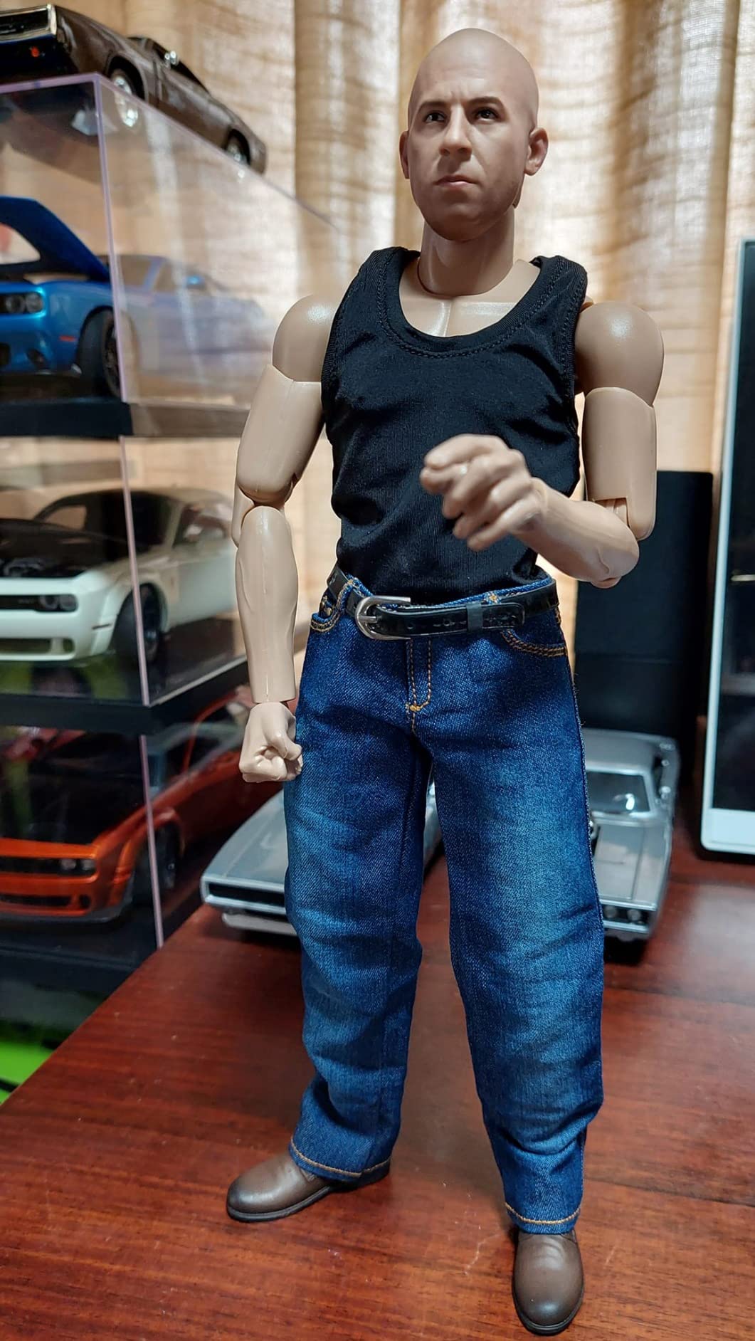 Amazon | HiPlay 1/6 男性 フィギュア ドール 用 ベスト+ジーンズ+靴 セット マッチョボディ・TBLeague M35に ...