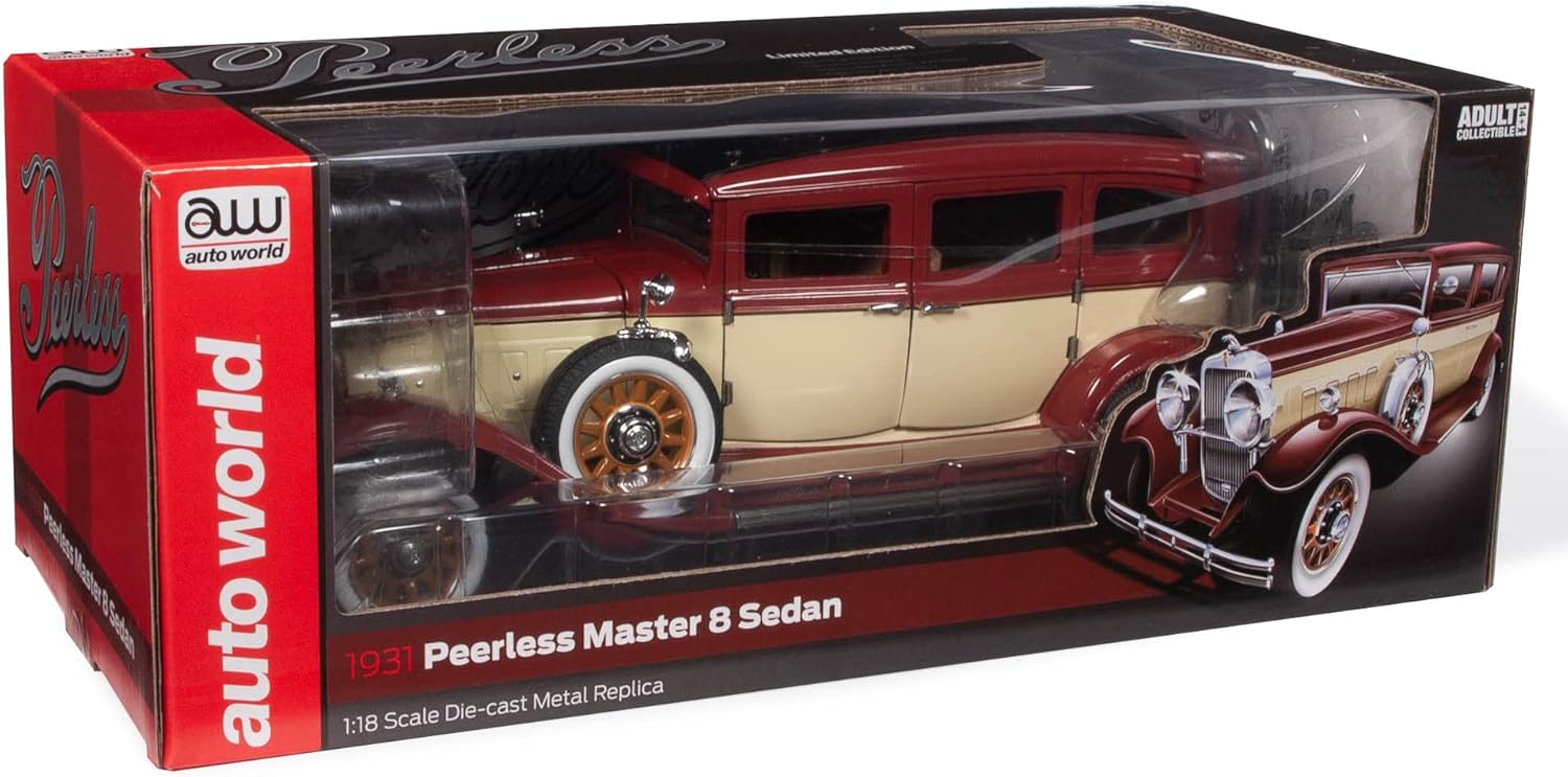 Amazon.com: Auto World - 1931 Peerless Master 8 Sedan