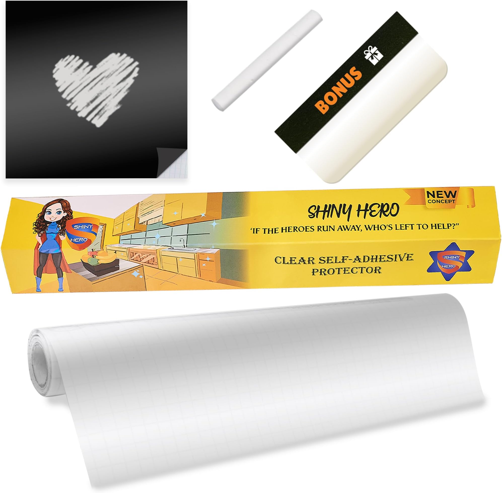 Amazon.com - Trash Can Removable Vinyl Decal Sticker Splash/Anti Scuff ...