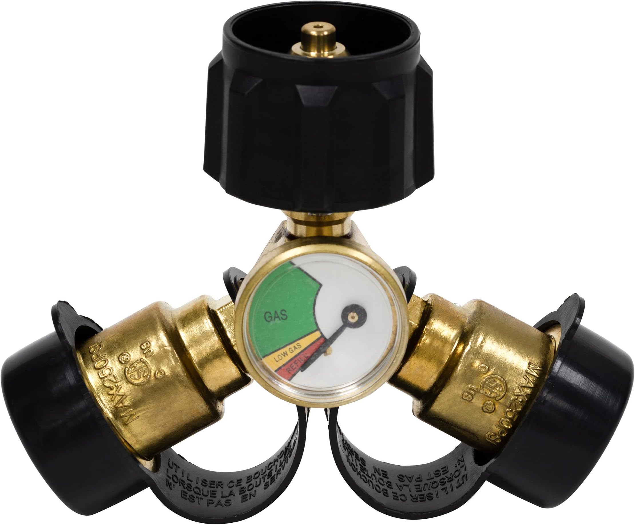 Amazon.com : BBQ Propane LP Gas Fitting Full Flow POL Connector 1/4 ...