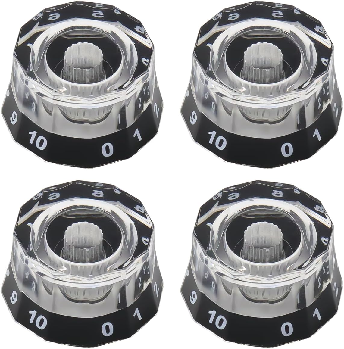 Amazon.com: Domofa 4Pcs Lampshade Style Guitar Knobs Electric Guitar ...