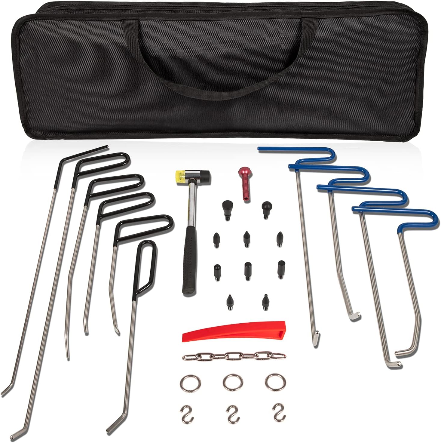 Amazon.com: LAIKOU 30Pcs Paintless Dent Repair Tools Kit Dent Removal ...