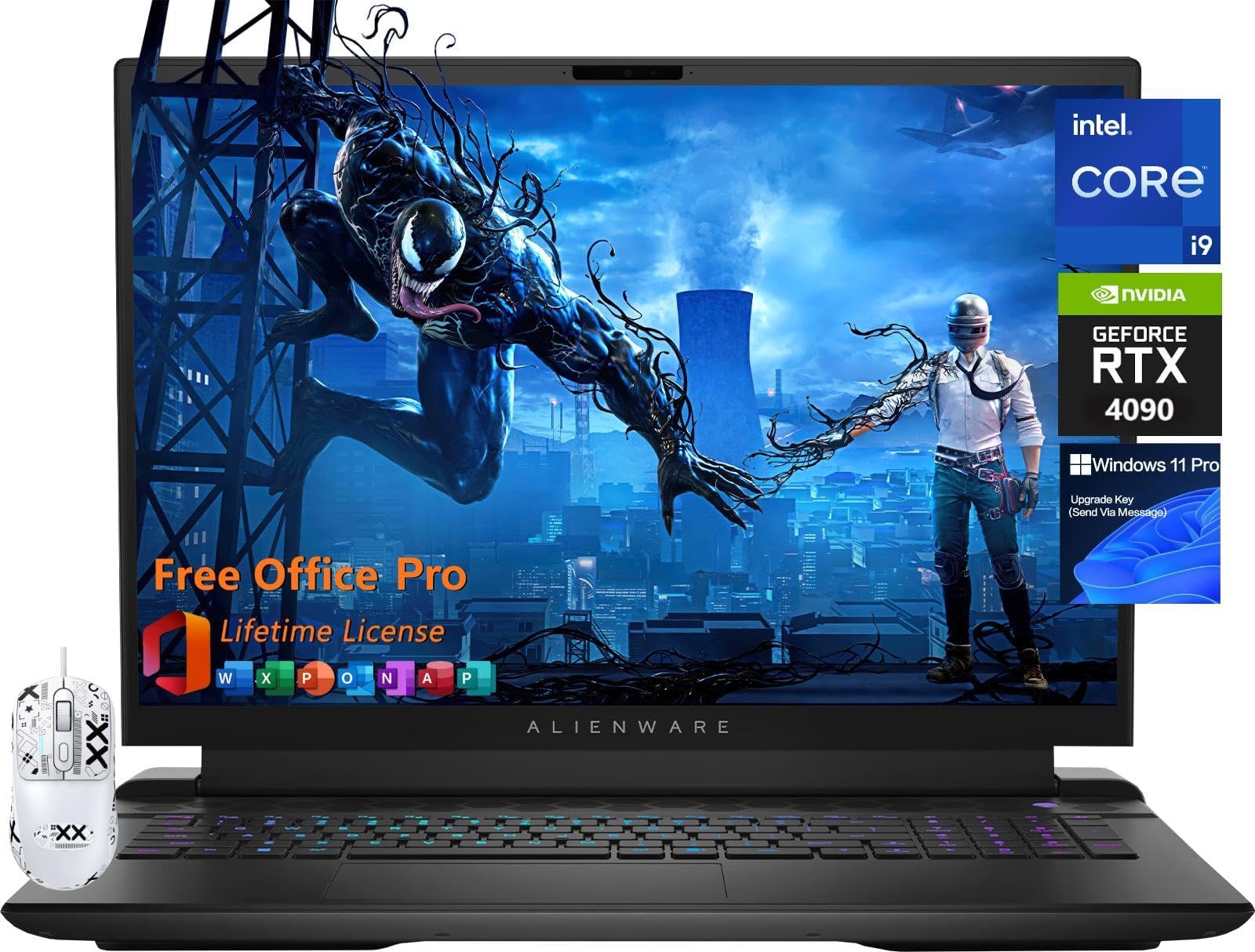 Amazon.com: Dell Alienware m18 R2 Gaming Laptop, NVIDIA RTX 4090 16GB GDDR6, Intel i9 14900HX ...
