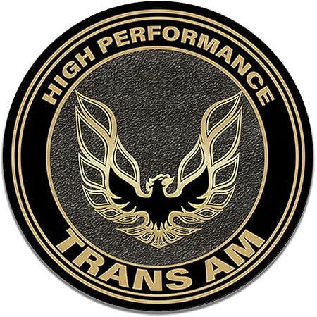 Amazon.com: HangTime Trans Am Garage Sign, Vintage TransAm Metal ...