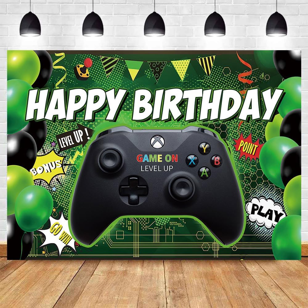 Amazon.com: Handheld Gaming Video Game Birthday Decorations Gamer Favor ...