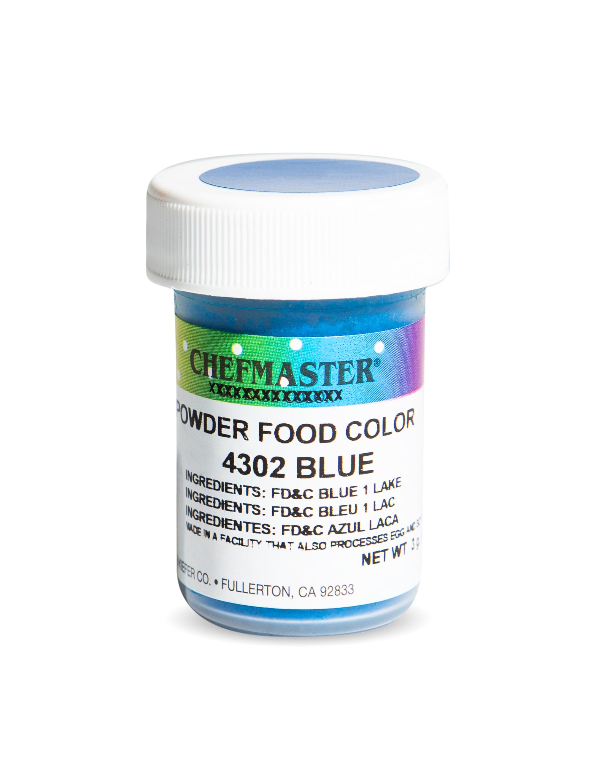 Amazon.com : Chefmaster Blue Dry Powder Candy Color | Vibrant Shades ...