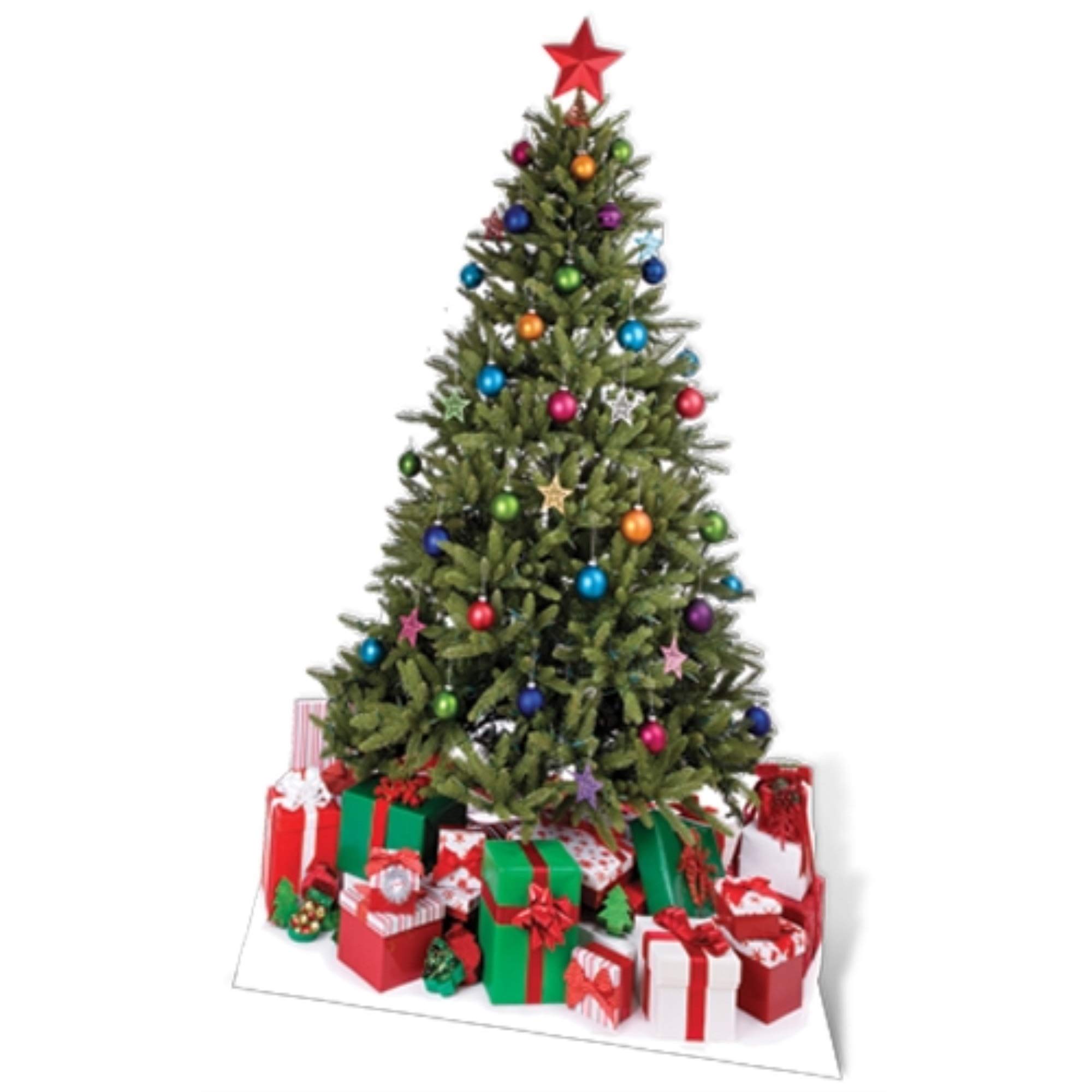 Amazon.com: SC57 Christmas Tree Cardboard Cutout Standup : Home & Kitchen