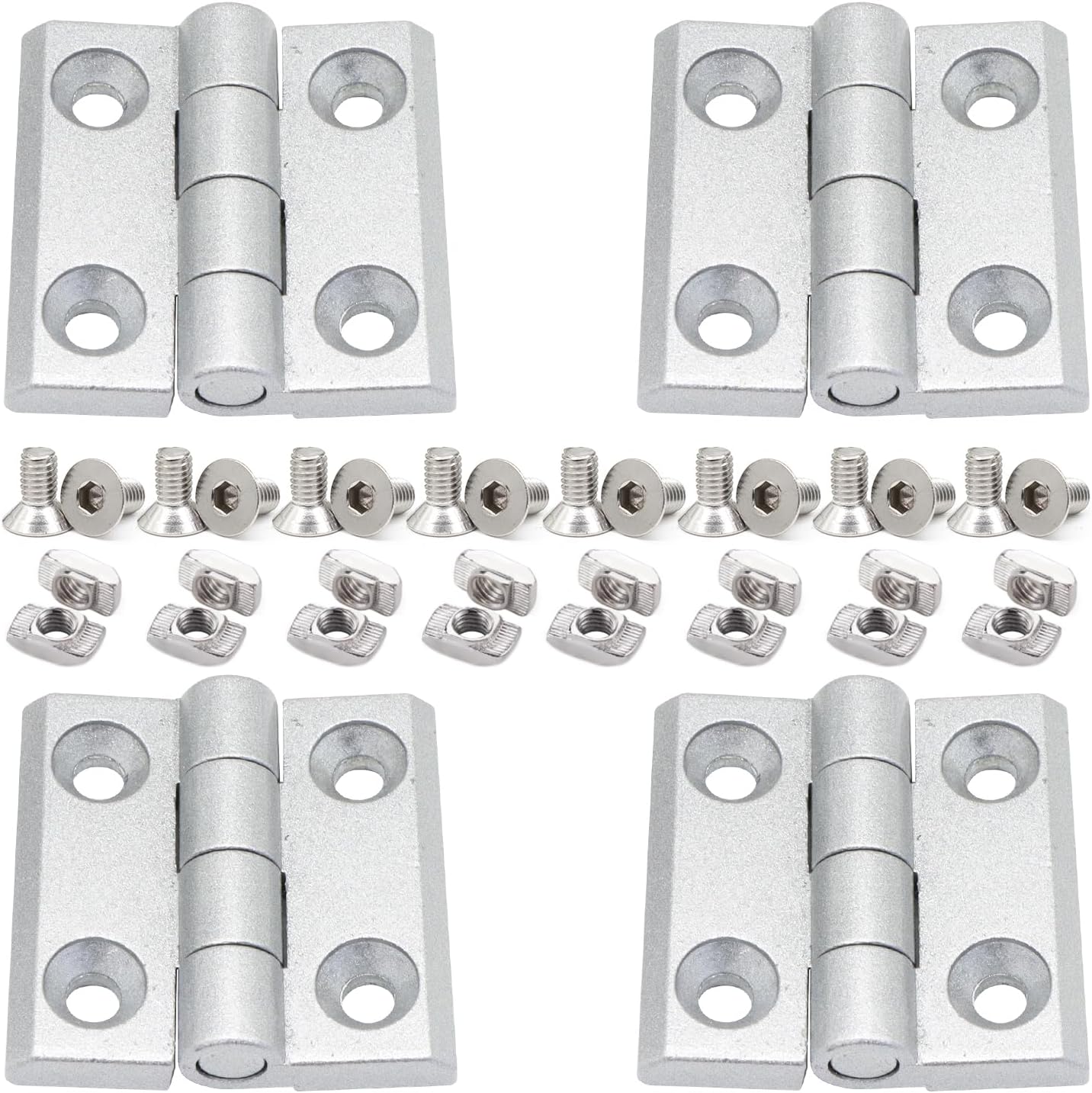 Amazon.com: FORRCKY 4Pcs 15 Series Aluminum Extrusion Profile Pivot ...