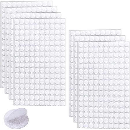 Amazon.com : Self Adhesive Dots,1050pcs(525 Pairs) Strong Adhesive 0.39 ...
