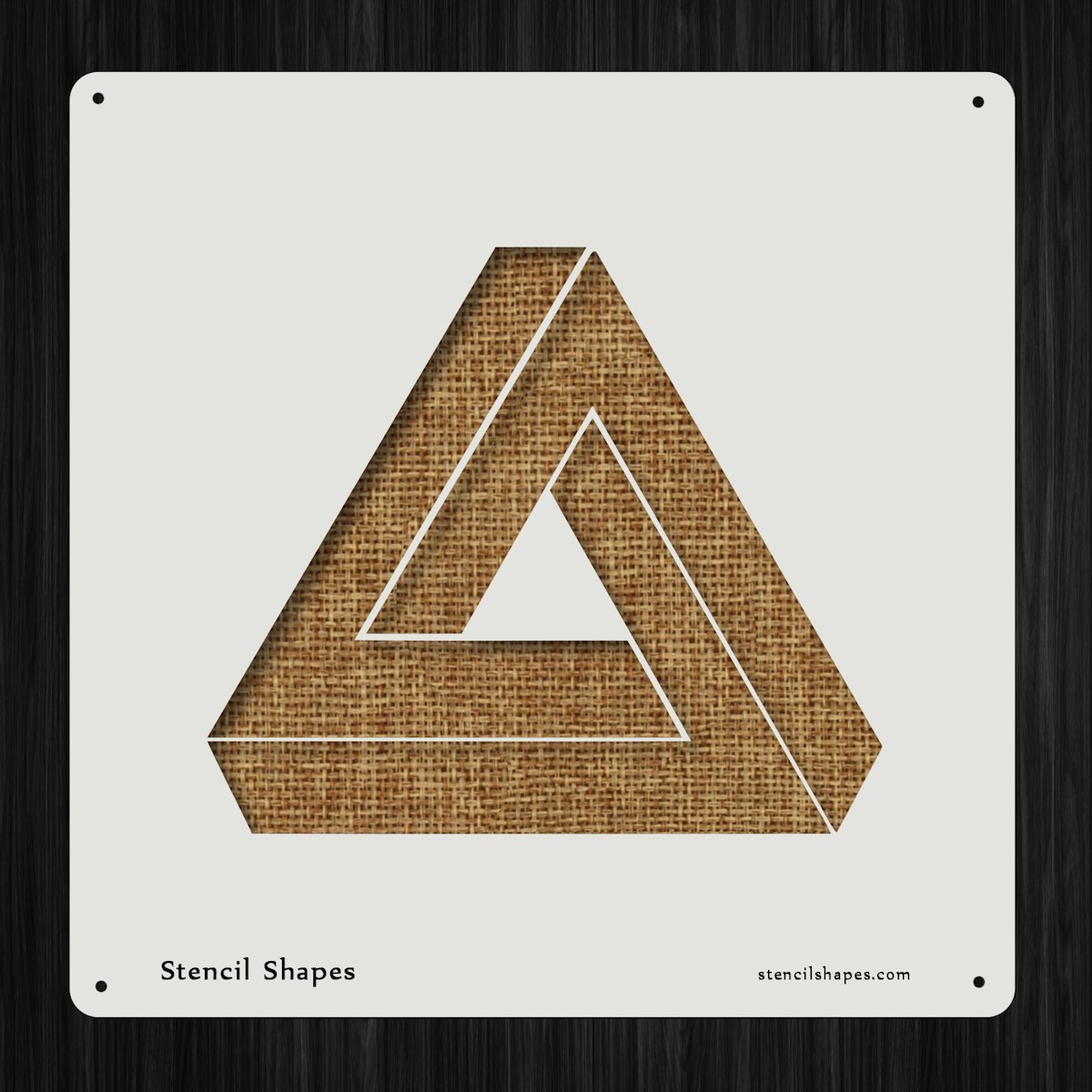 Penrose Triangle Optical Illusions