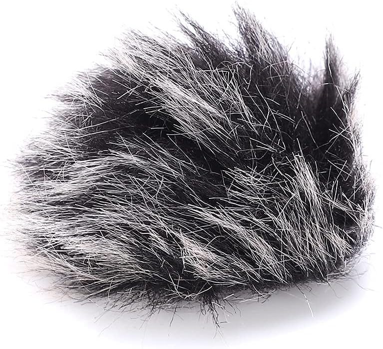 Amazon | クレイジーセール Lavalier Microphone Furry Windscreen、Lapel Headset ...