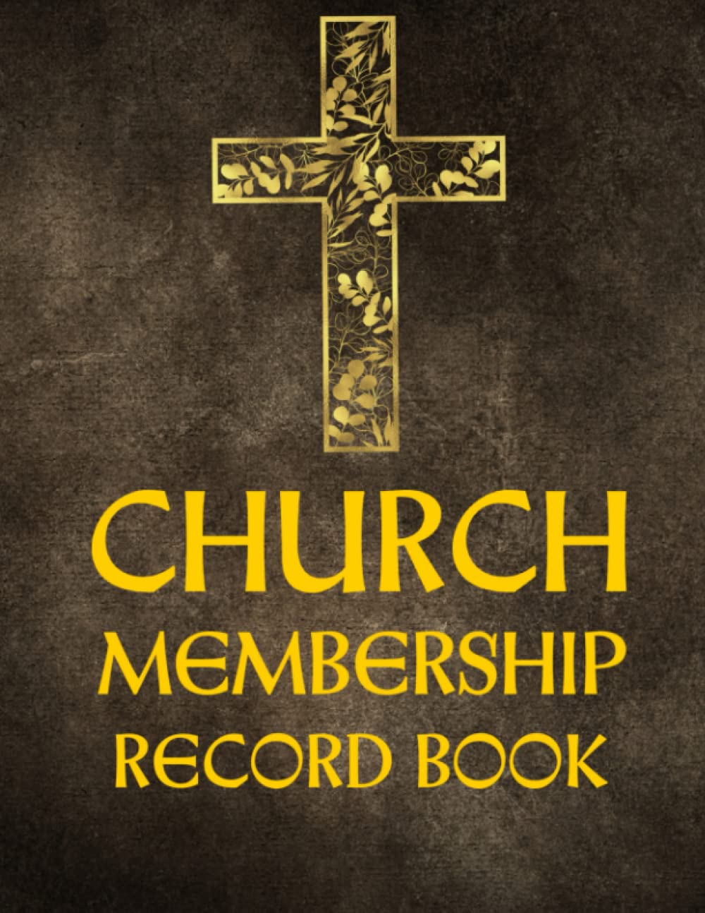 Church Membership Record Book: Register Logbook for Church ...