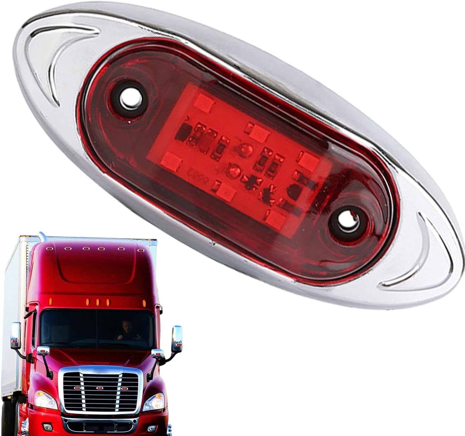 Amazon.com: Trailer Side Marker Lights Side Clearance Lights For ...