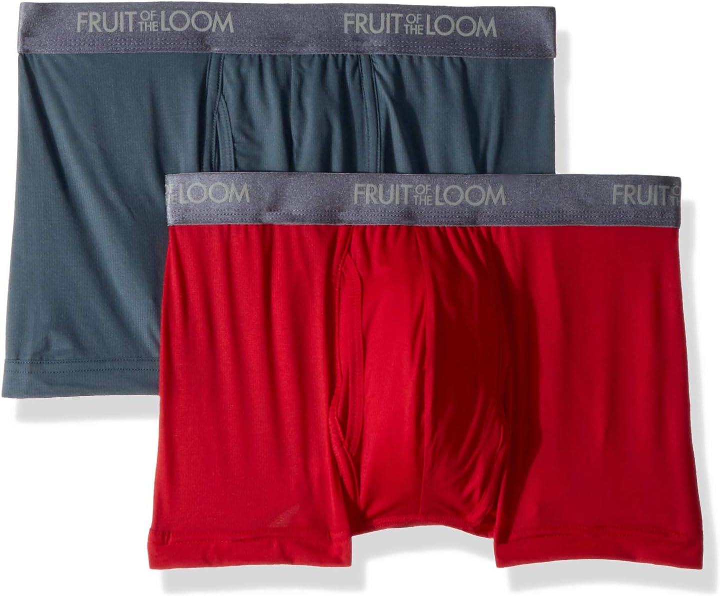 Fruit of the Loom Men's Premium Everlight Short Leg Boxer Brief ...