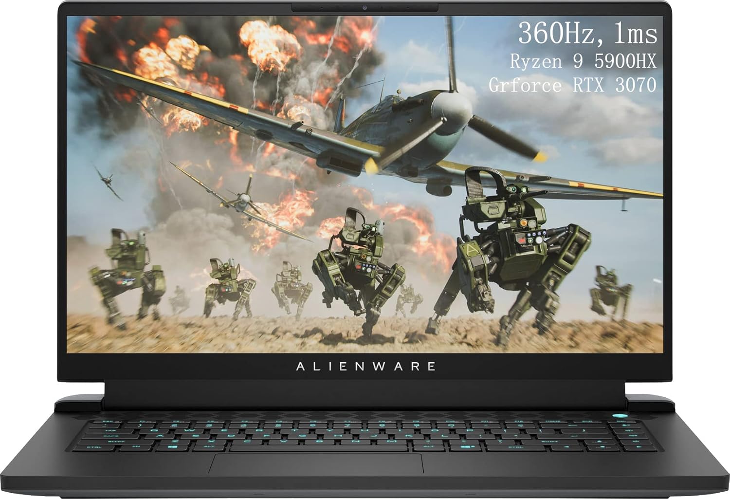 Amazon.com: Alienware M15 R5 Gaming Laptop, 15.6" FHD 360Hz 1ms Display ...